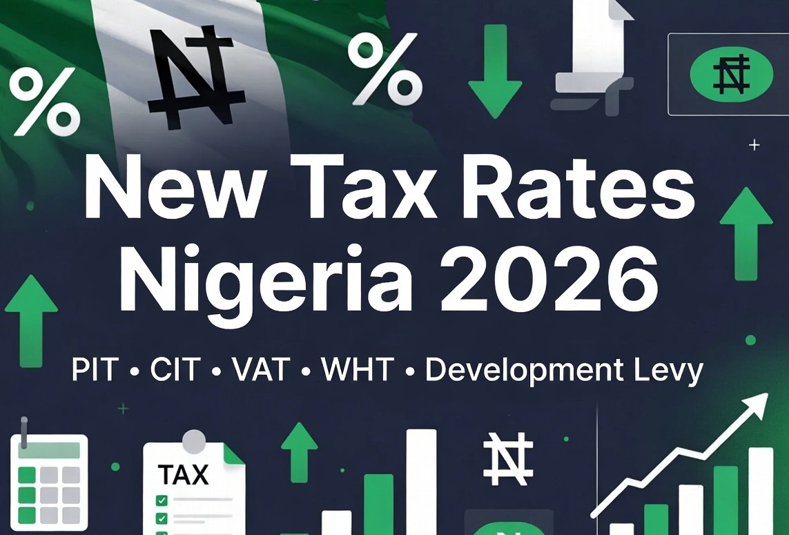 All New Tax Rates in Nigeria 2026 – PIT, CIT, VAT, WHT, Development ...