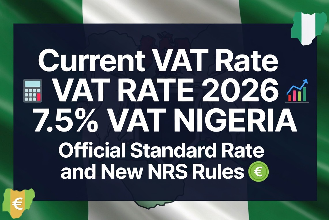 Current VAT Rate in Nigeria 2026: Official 7.5% Standard Rate and New ...