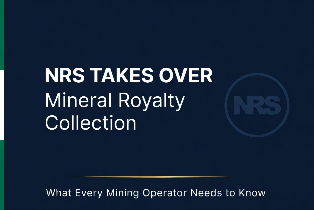 Mining Sector Shakeup: NRS Officially Takes Over 2026 Royalty ...